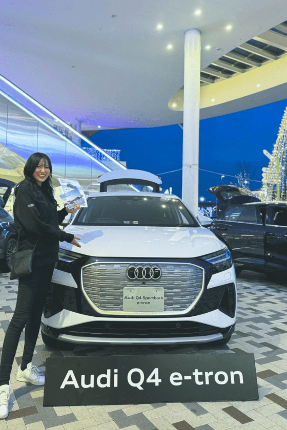 Audi Q4e-tron 車両展示会 | イベントコンパニオン｜事務所｜COA（コア）